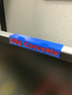 decals for z06 corvette custom 3D Models | Page 1 | STLFinder