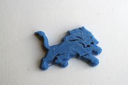 free printable detroit lions logo 3D Models | Page 1 | STLFinder