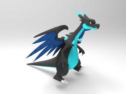 mega evolution charizard x 3D Models | Page 1 | STLFinder