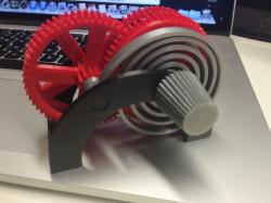 pla spring motor demonstrator 3d models 【 STLFinder