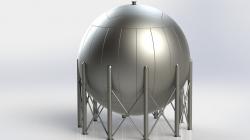 spherical tank 3d models 【 STLFinder