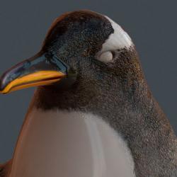 free gentoo penguin 3d model | Page 1 | STLFinder