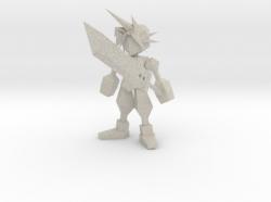 cloud strife low poly 3D Models | Page 1 | STLFinder