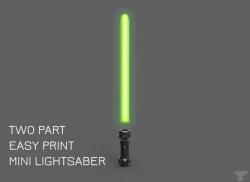 mini lightsaber 3d models 【 STLFinder
