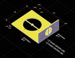 handle hole template 3D Models | Page 1 | STLFinder