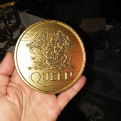 queen band logo design 3D Models | Page 1 | STLFinder