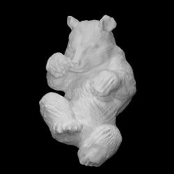 transparent background bear cub silhouette clipart 3D Models | Page 1 ...