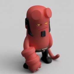 mini hellboy 3d models 【 STLFinder