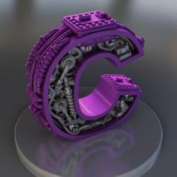 3 d letter c 3D Models | Page 1 | STLFinder