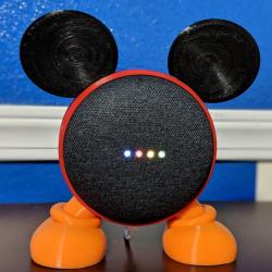 google home mini mickey mouse 3d models 【 STLFinder
