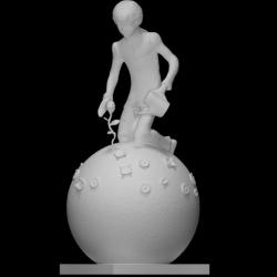 illustration the little prince 3d models 【 STLFinder