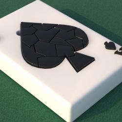 ace of spades card 3D Models | Page 1 | STLFinder