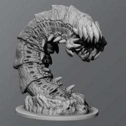 purple worm 5e 3d models 【 STLFinder