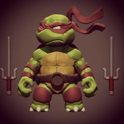 chibi ninja turtles 3d models 【 STLFinder
