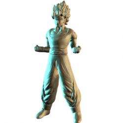 banpresto dragon ball z super saiyan god son goku with kaioken action ...