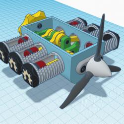 opposed cylinder engine 3d models 【 STLFinder