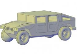 hummer h1 slantback kit 3D Models | Page 1 | STLFinder