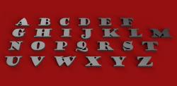 goudy stout font 3D Models | Page 1 | STLFinder