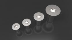 8 40 torx flat heawd countersunk screw 3D Models | Page 1 | STLFinder