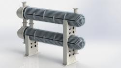 shell tube heat exchanger 3d models 【 STLFinder
