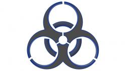 biohazard text symbol 3d models 【 STLFinder