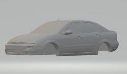 ford focus sedan 3d models 【 STLFinder