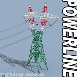 high voltage power line 3d models | Page 1 | STLFinder