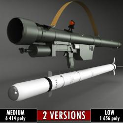 SA7 Gral Rocket Launcher Pack low poly 3D Models | Page 1 | STLFinder