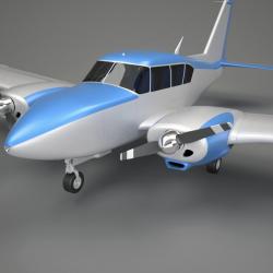 twin engine light aircraft 3d models | Page 1 | STLFinder