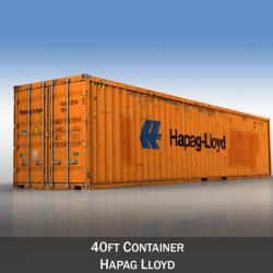 40ft Shipping Container Hapag Lloyd 3D Models | Page 1 | STLFinder