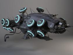 Matrix Howership Movie Spaceship 3d models 【 STLFinder