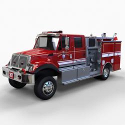 International Fire Engine 3D Models | Page 1 | STLFinder