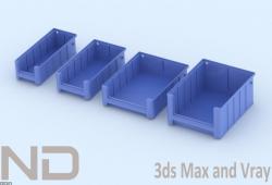 RACK AD FLOW MATERIAL BOXES 1 3D Models | Page 1 | STLFinder