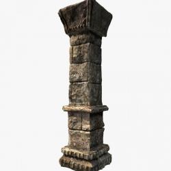engraved stone pillar column 3d models | Page 1 | STLFinder