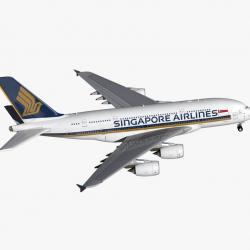 airbus a388 singapore airlines 3d models 【 STLFinder