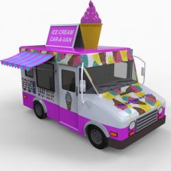 ice cream truck 3d model | Page 1 | STLFinder