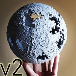 moon puzzle 3d models 【 STLFinder