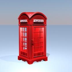 british telephone booth 3D Models | Page 1 | STLFinder