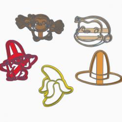 curious george cookie cutter 3D Models | Page 1 | STLFinder