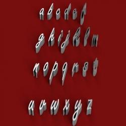 freestyle fonts 3d models 【 STLFinder