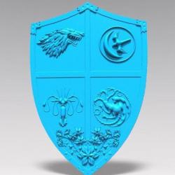shields miniatures game of thrones for sale 28mm weapons 3D Models ...