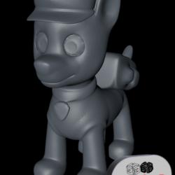 paw patrol rescue knight deviantart chase sleep 3D Models | Page 1 ...