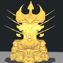 predator clan leader throne 3D Models | Page 1 | STLFinder