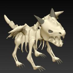 skeleton dragon 3d models 【 STLFinder