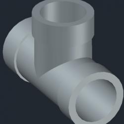 1 2f2 26quot 3b pipe tee 3d models 【 STLFinder