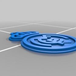 key chain real madrid 3D Models | Page 1 | STLFinder