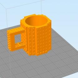 lego mug 3d models 【 STLFinder