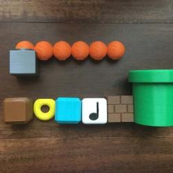 mario blocks 3d models 【 STLFinder