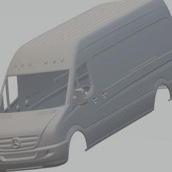 mercedes benz sprinter 2014 3d models 【 STLFinder