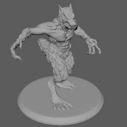 werewolf miniature 3D Models | Page 1 | STLFinder